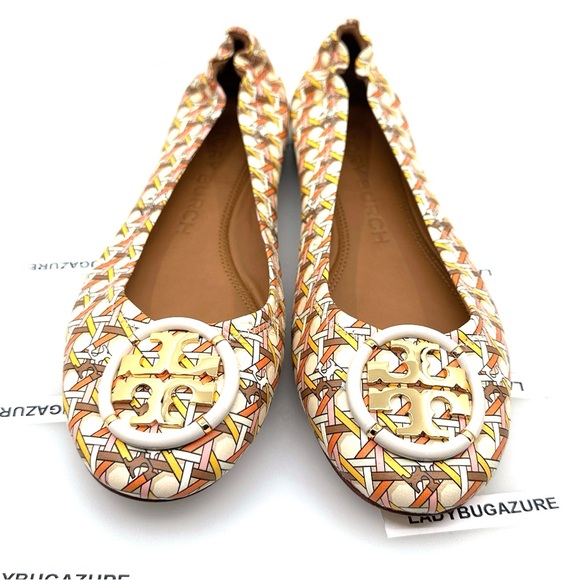 Tory Burch Multi Logo Ballet Flat